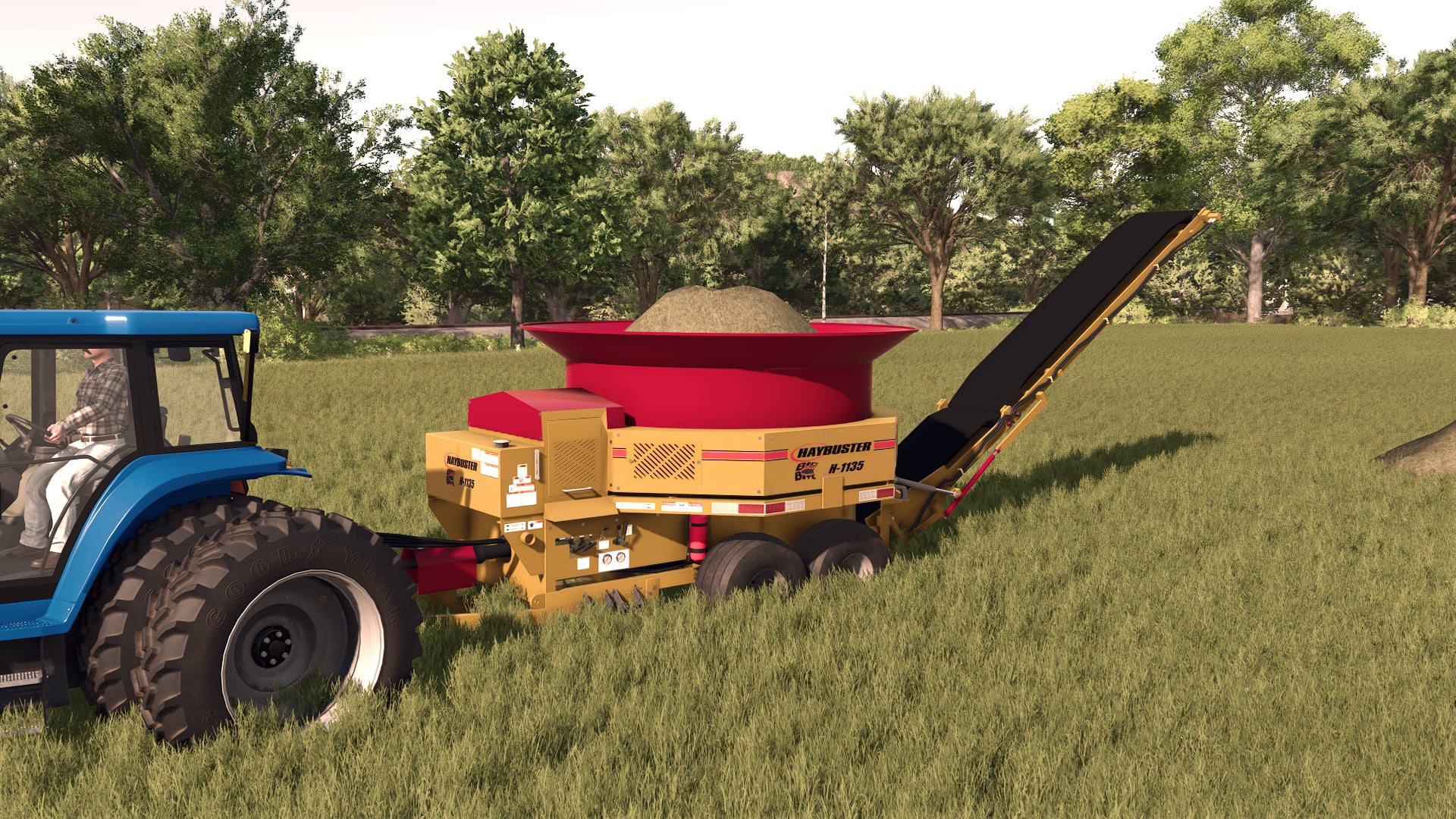 Haybuster H1130 Tub Grinder by Green Mountain Modding