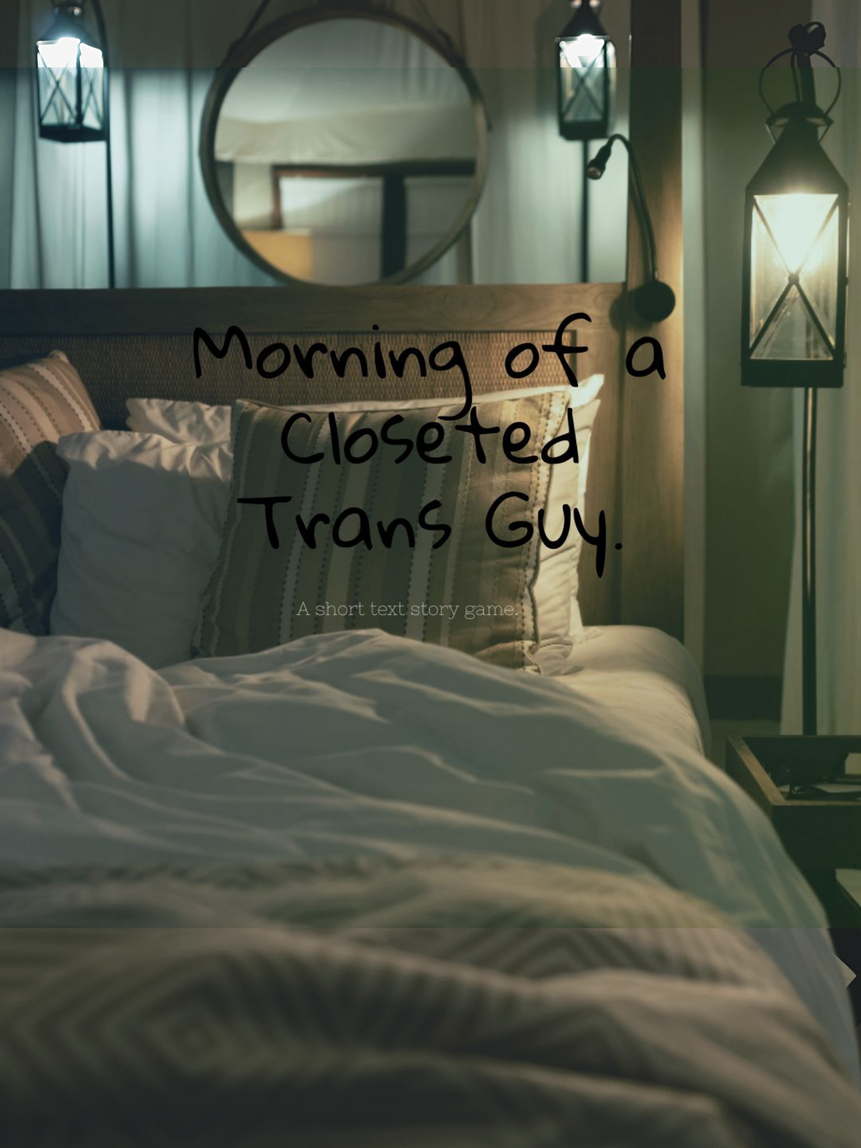 Morning of a Closeted Trans Guy by Leo_Lance
