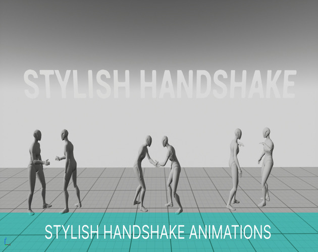 Stylish Handshake Animations by Wolff's Studio