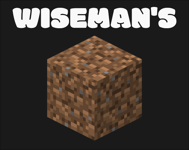 Minecraft Dirt Block by WISEMAN