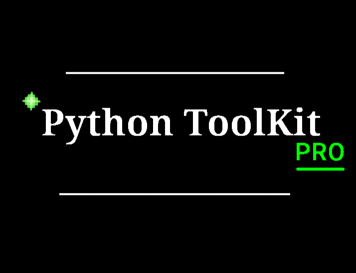 Python ToolKit PRO Beta by MultiCool Studios