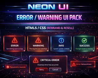 Top game assets tagged htmi5 and User Interface (UI) - itch.io