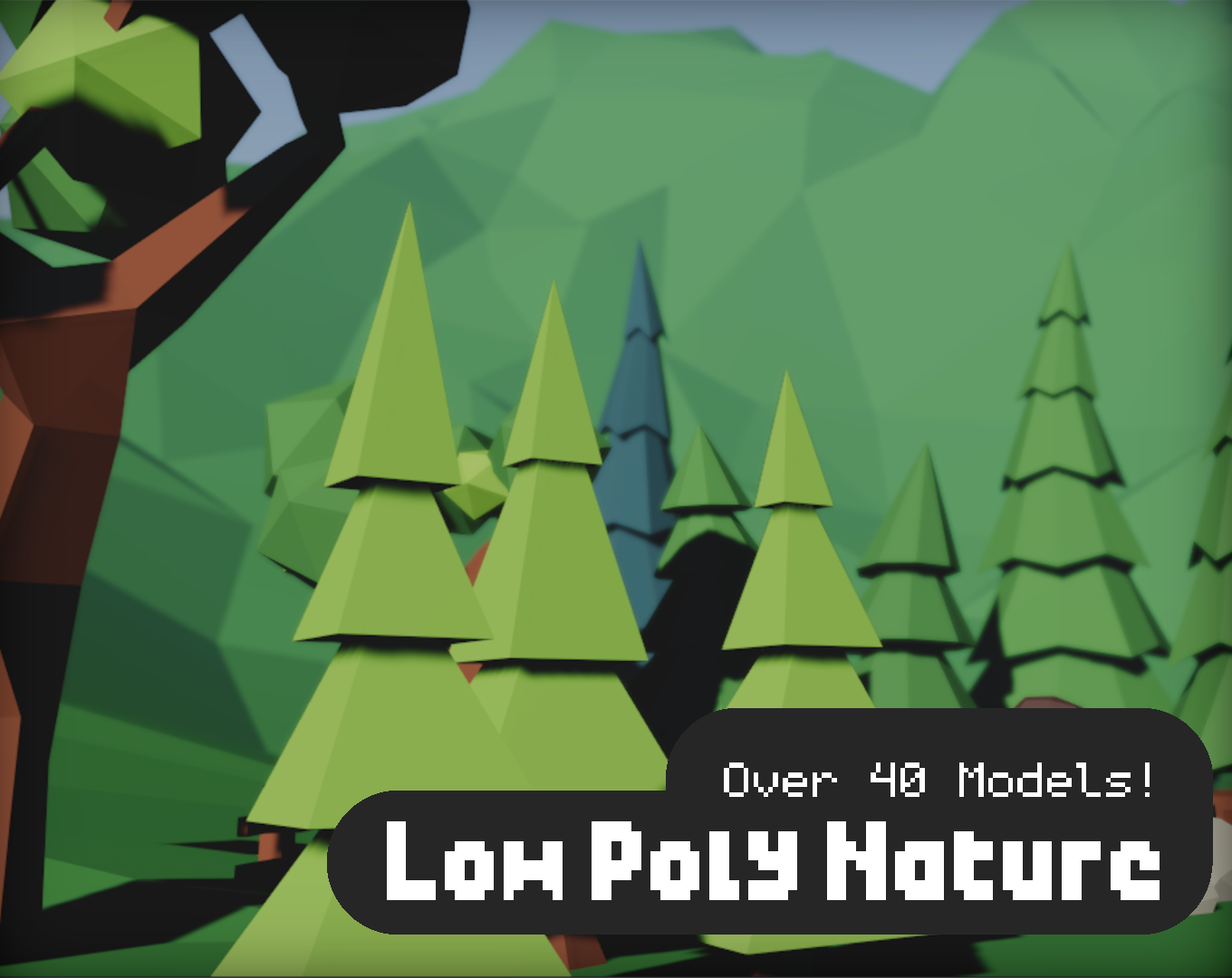 Low Poly Nature Asset Pack by Newc42