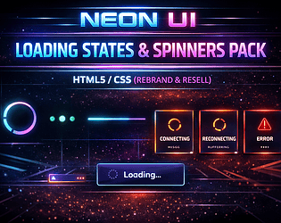 Top game assets tagged htmi5 and User Interface (UI) - itch.io