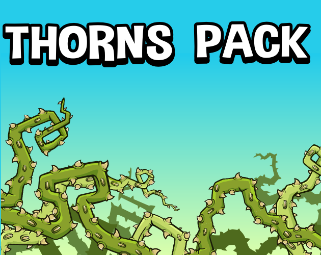 Thorns pack by Robert Brooks - gamedeveloperstudio.com