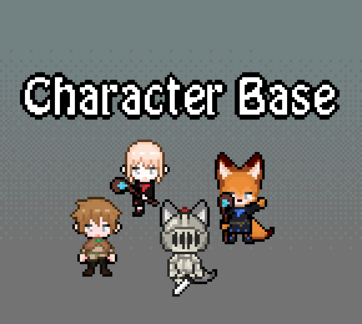 Pixel Art Character Base by min