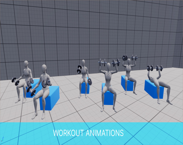 Workout Animations Part 1 by Wolff's Studio