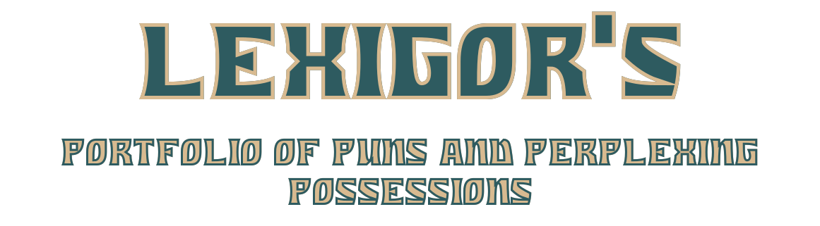 Added Scribus source file - Lexigor's Portfolio of Puns and Perplexing ...