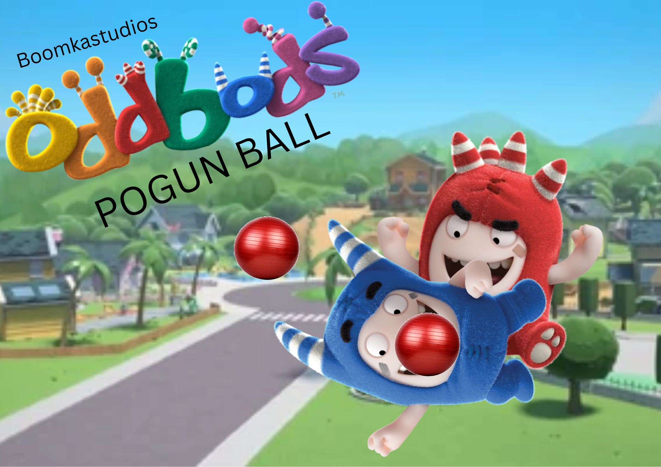 Oddbods PoGun Ball by Boomka Games