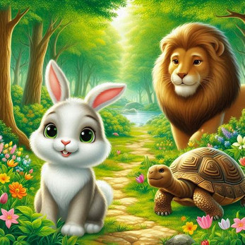 The tale of the three friends by Learning tree