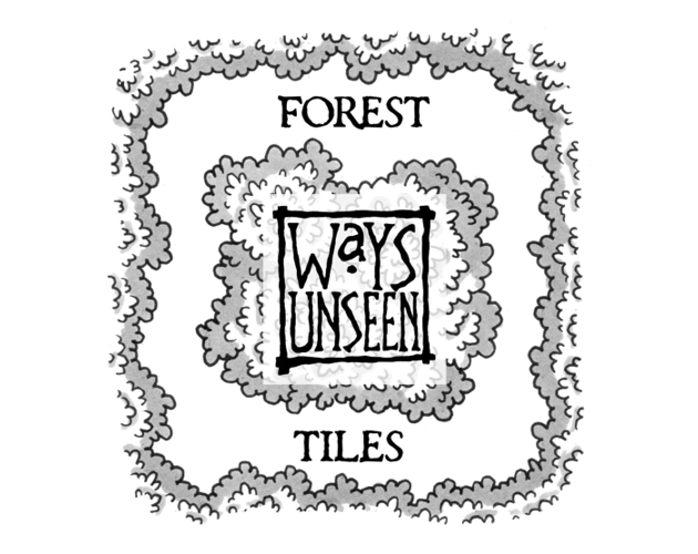 Ways Unseen Tiles - Forest Set by Ways Unseen