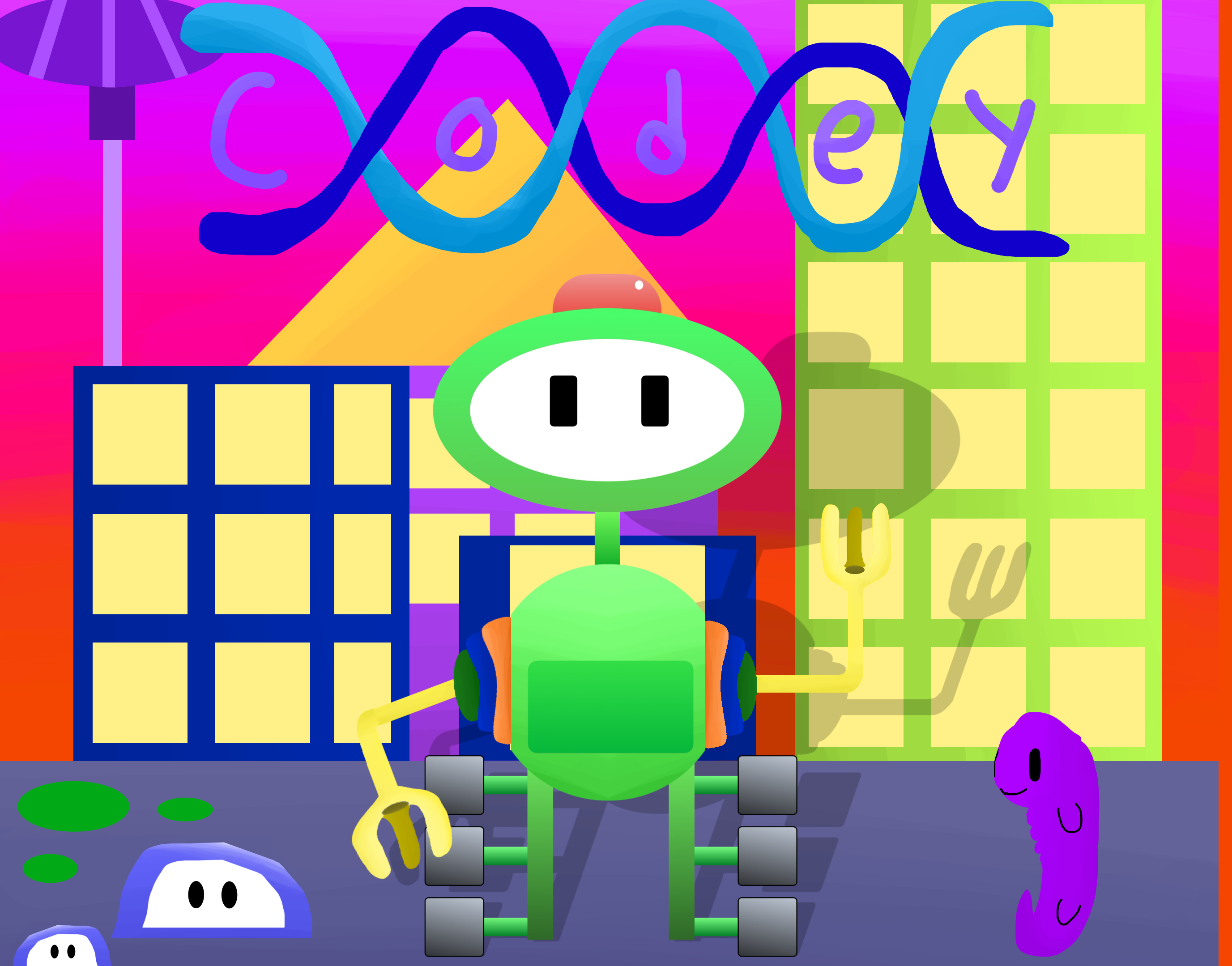 Codey by Moe the flying frog