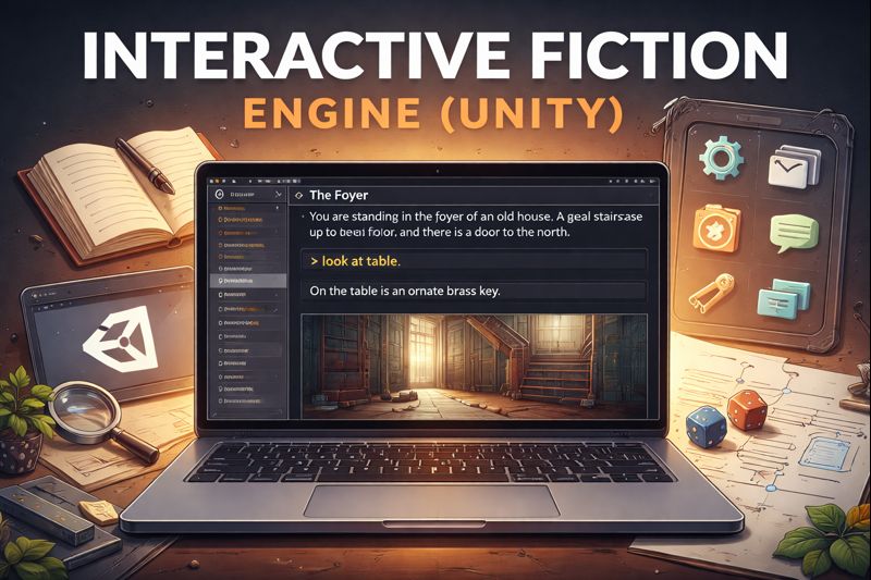 Interactive Fiction Engine (Unity) by parablesinc