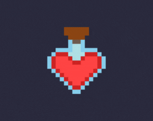 Heart Shaped Potions by Pixless