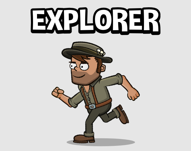 Animated explorer by Robert Brooks - gamedeveloperstudio.com