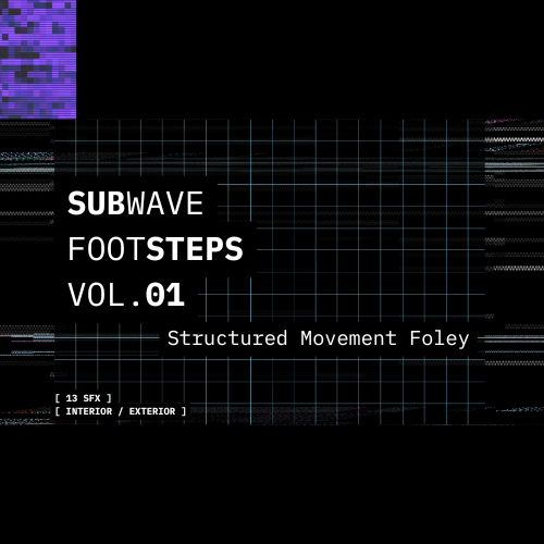Subwave Footsteps Vol.01 – Game & Film Ready Foley by subwave