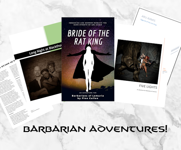 Barbarian Adventures - Bundle of adventures for Barbarians of Lemuria ...