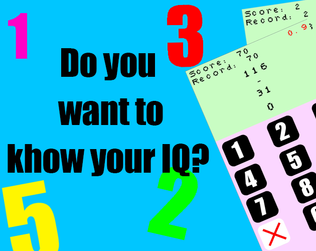 Math IQ test by kvvgames