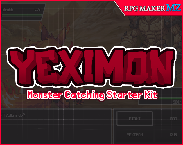 RMMZ - Yeximon (Ultimate Monster Catching Starter Kit) by Yexinnn