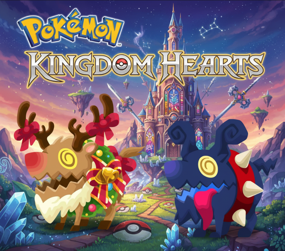 Pokémon Legends: Kingdom Hearts v1.5 - 2D Art - itch.io