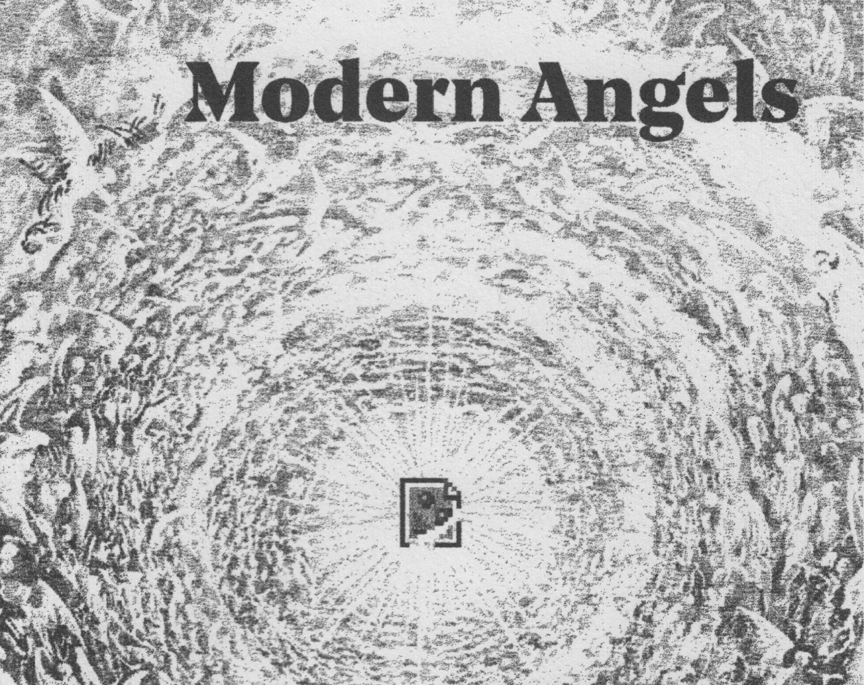 Modern Angels by Helvetica Blanc