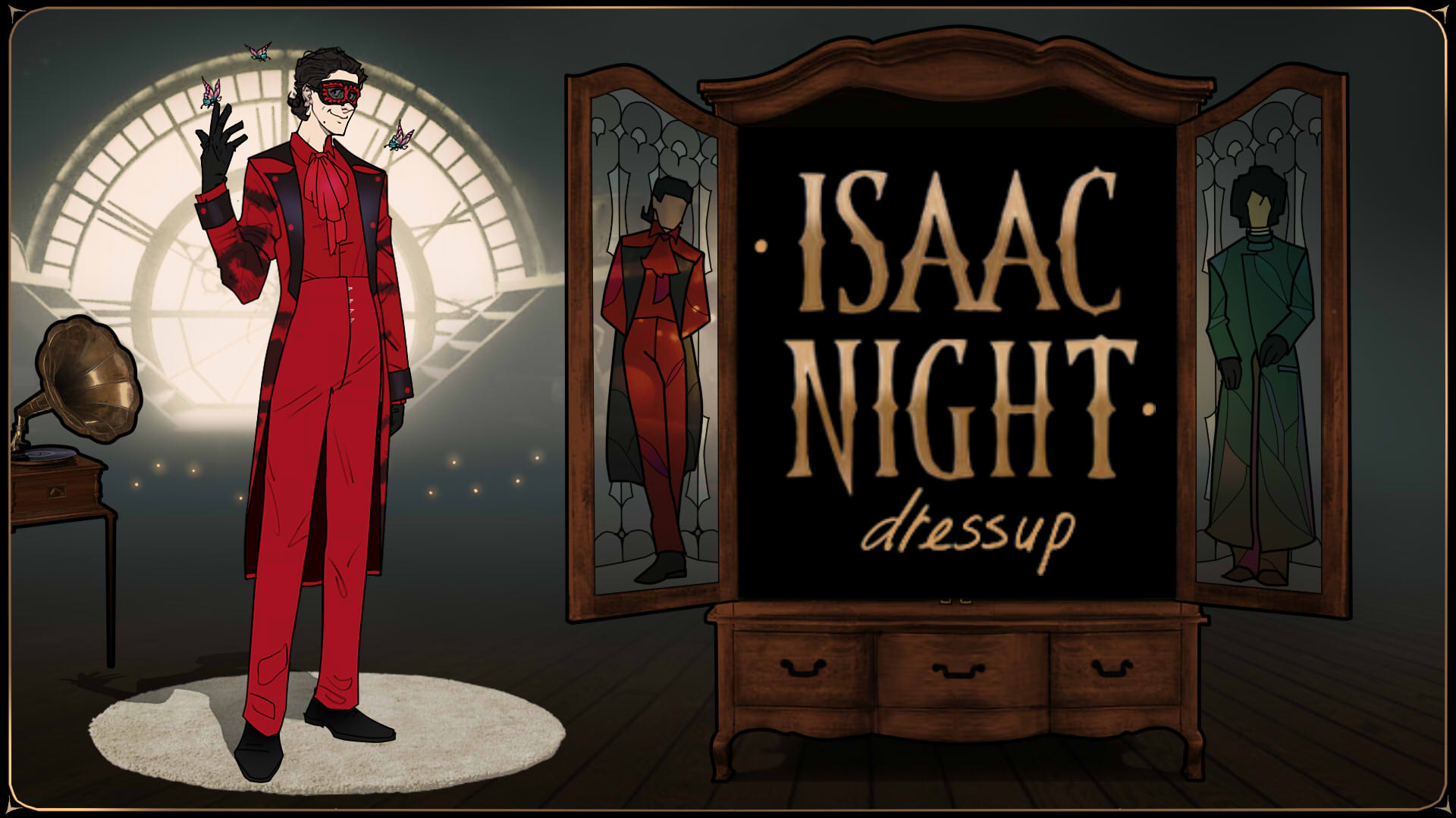 Isaac Night Dressup by MILOSIRIS Studio