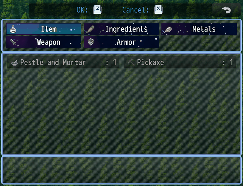 [CGMZ] Controls Window for RPG Maker MZ by Casper Gaming