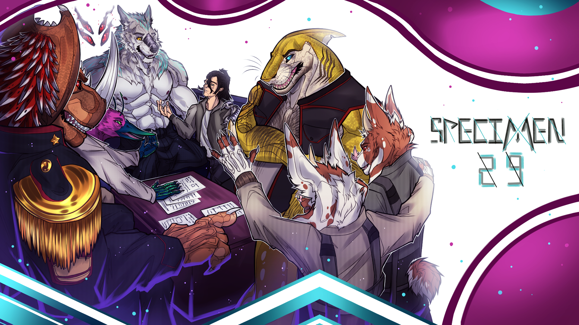 Chapter 3 public release - Specimen 29 sfw by SmugHyenaStudios