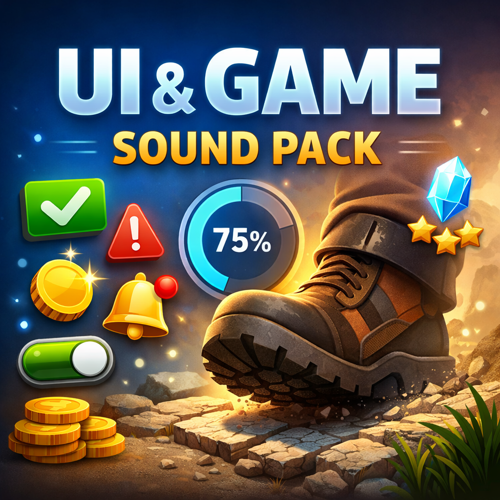 Game Ready UI Sound Pack by GIPSAINT