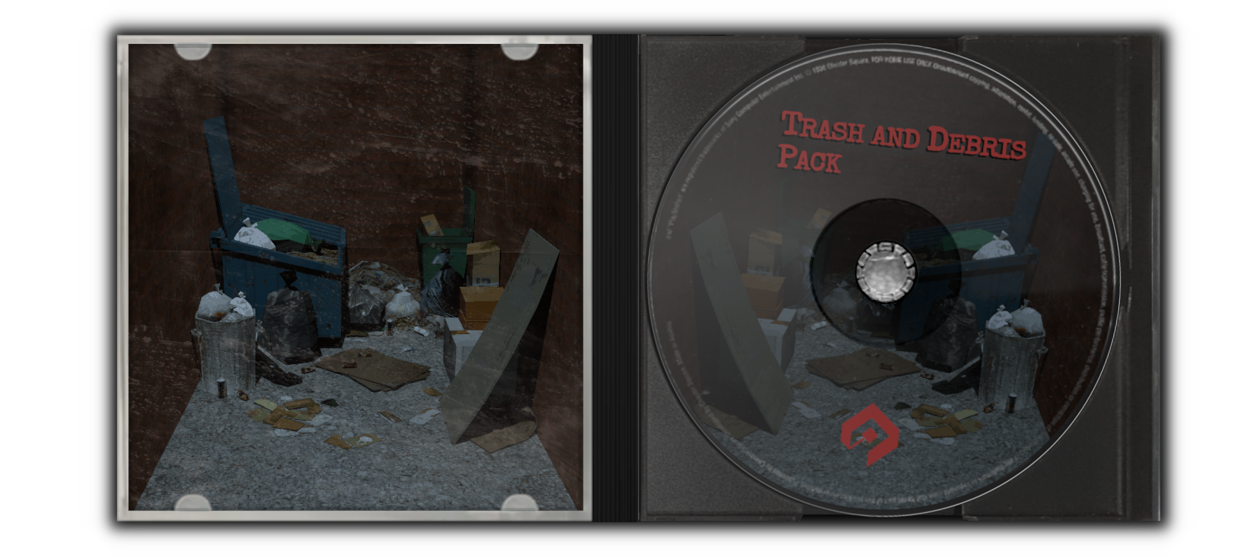 PSX Low-Poly Trash & Debris Pack by Aquicor