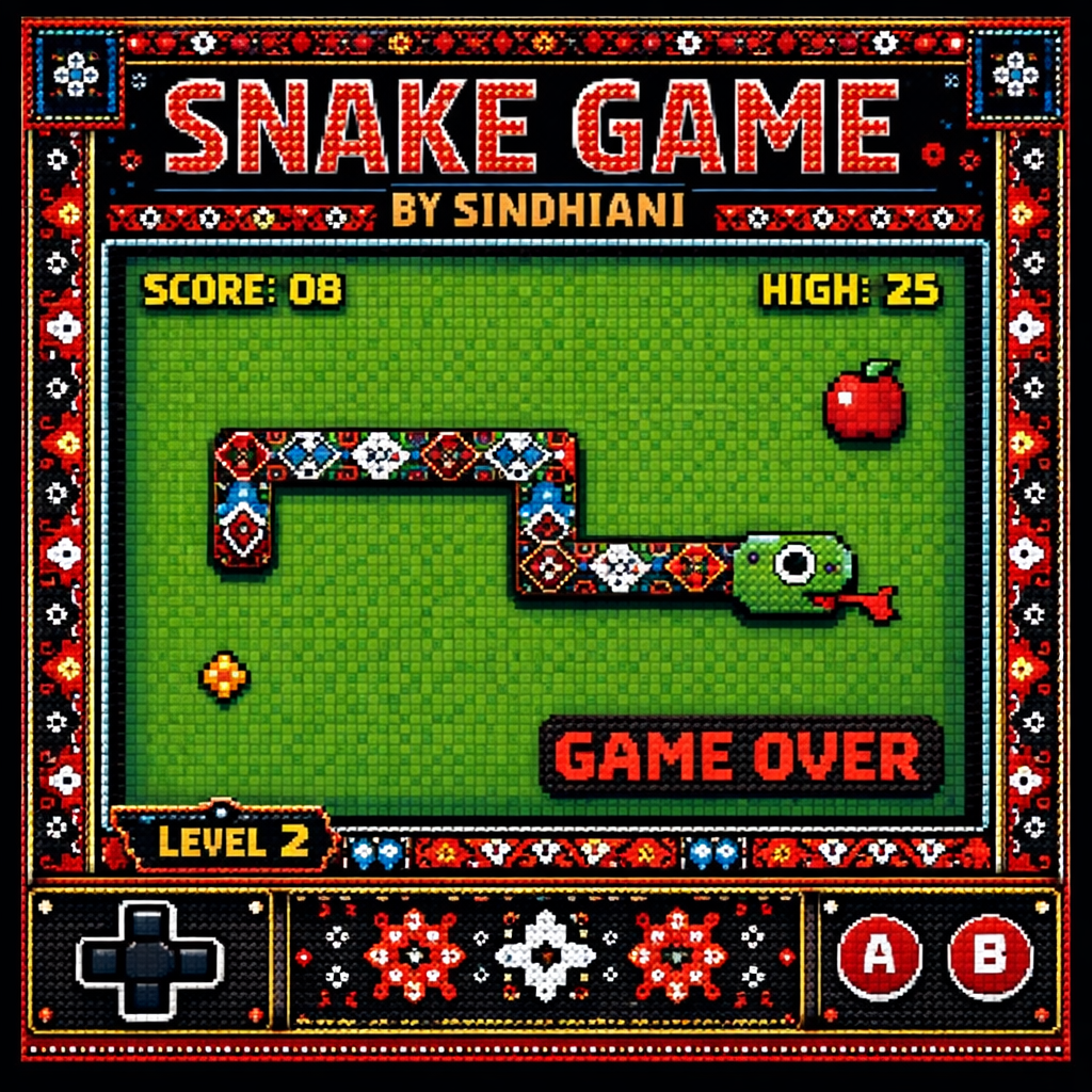 Snake game by Sindhiani