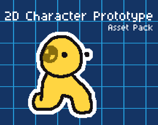 2D Character Prototype Asset Pack by GoblinNoblin
