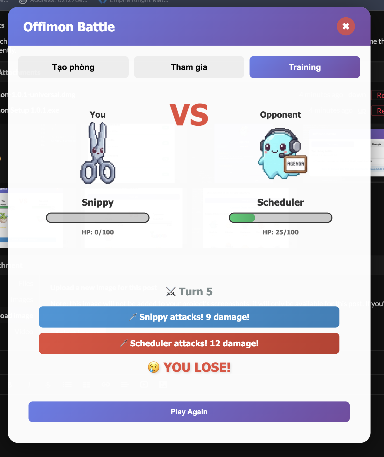 update 1.0.1 - Offimon: The Desktop Creature Collection by nhathuy7996