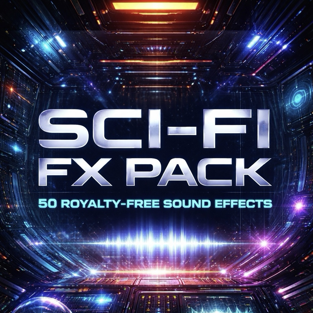 Sci-Fi FX Pack – 50 Royalty-Free Sound Effects by reedwulf