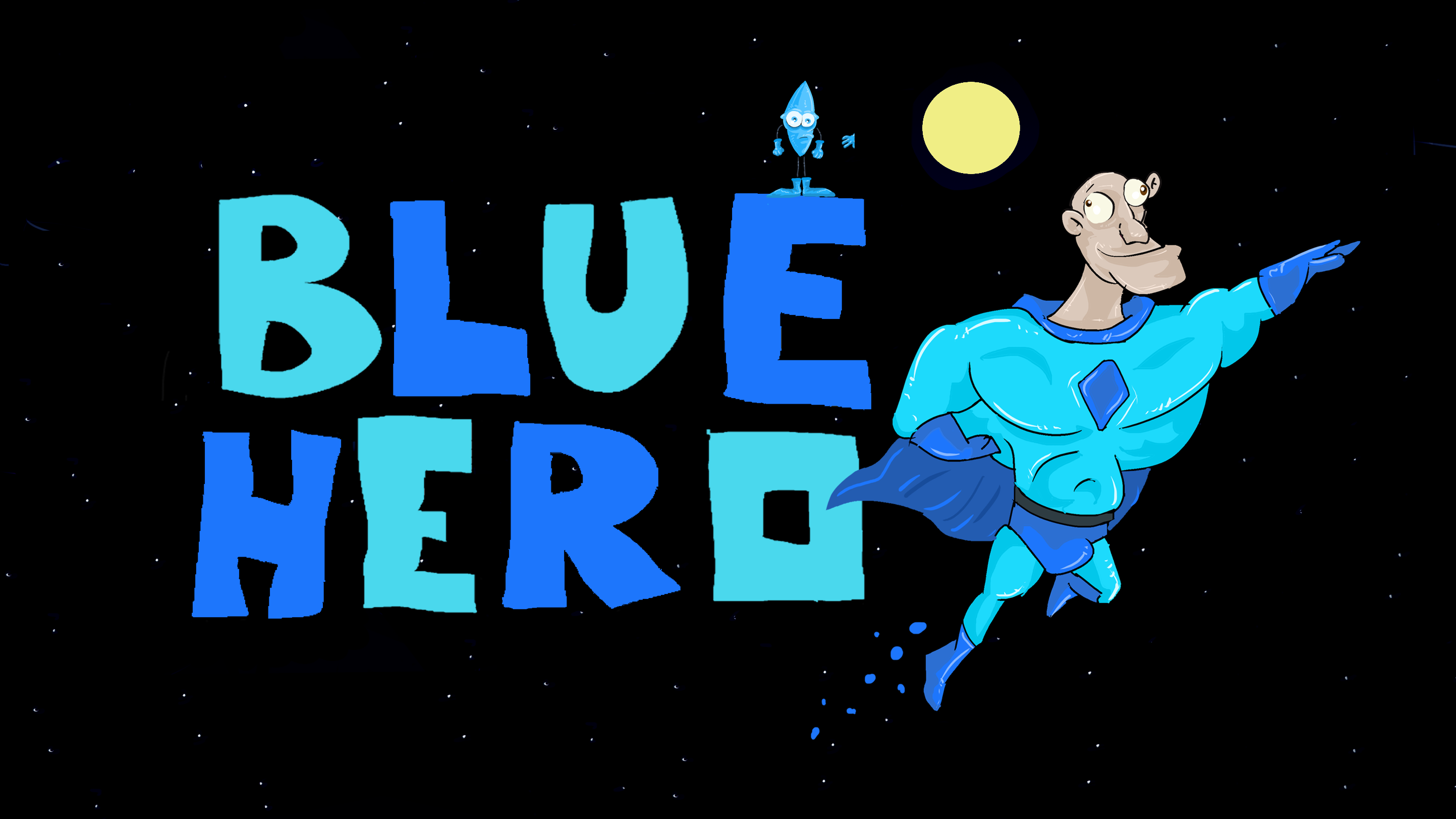 blue hero by luciano irrthum