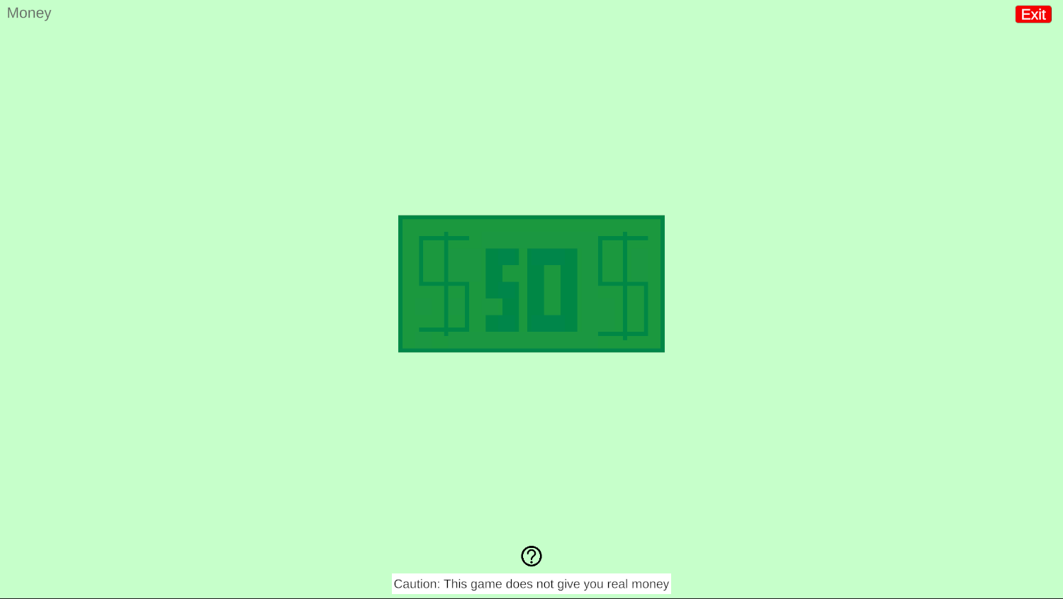 50$ Game by Dollar Tree