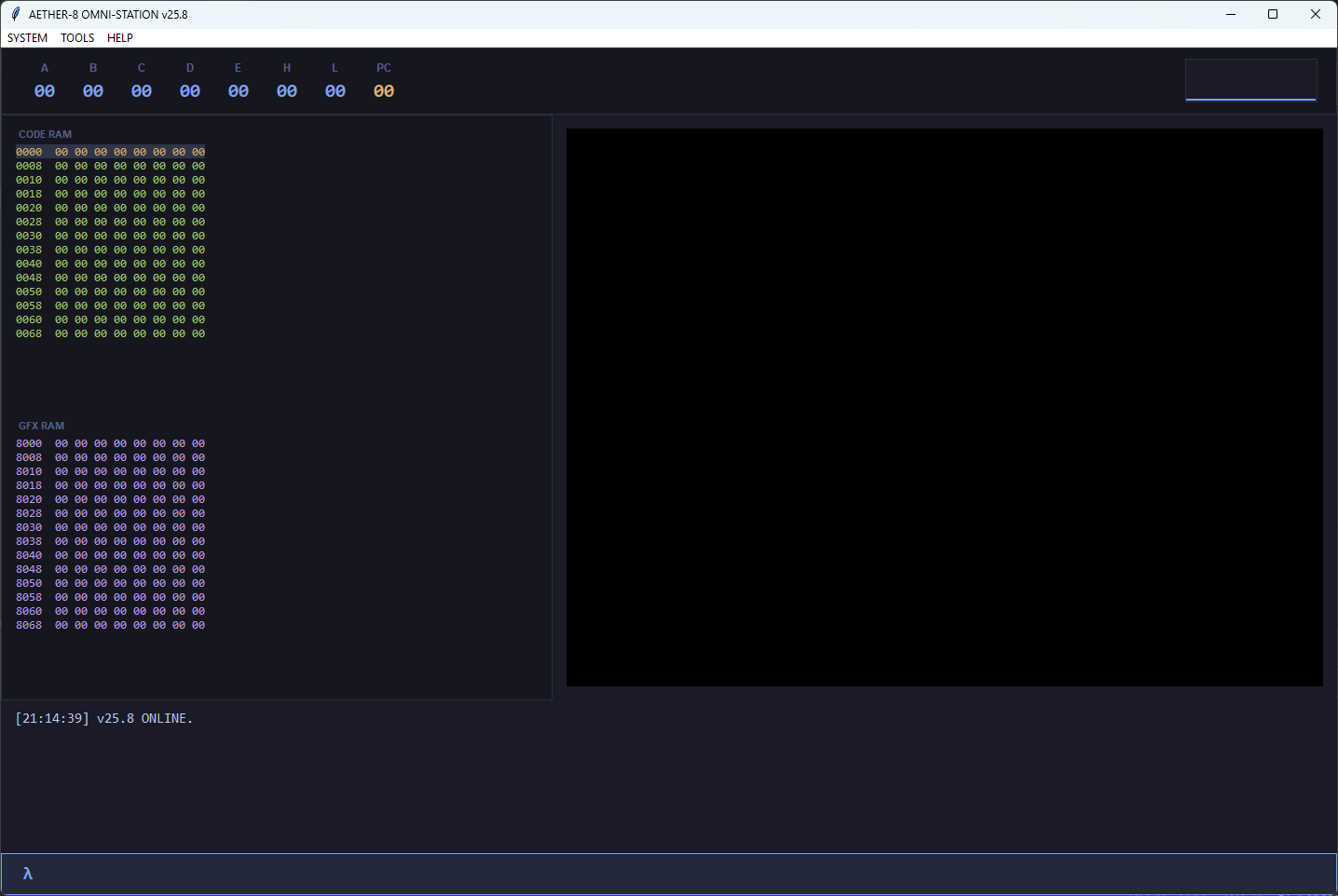 learning Assembly with 8080 chip emulator by ospfeigrp
