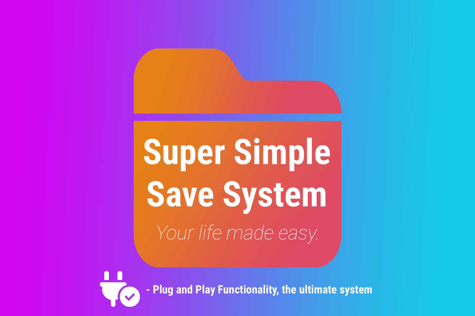 Super Simple Save System - The Ultimate Save Game Tool For Unity. by ...