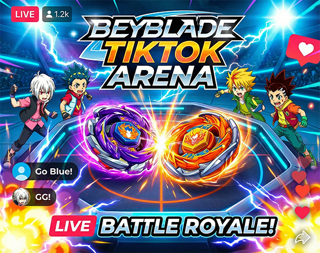 Update n°2 - BeyBlade TikTok Arena - TikTok Live Game by Dupas Louis