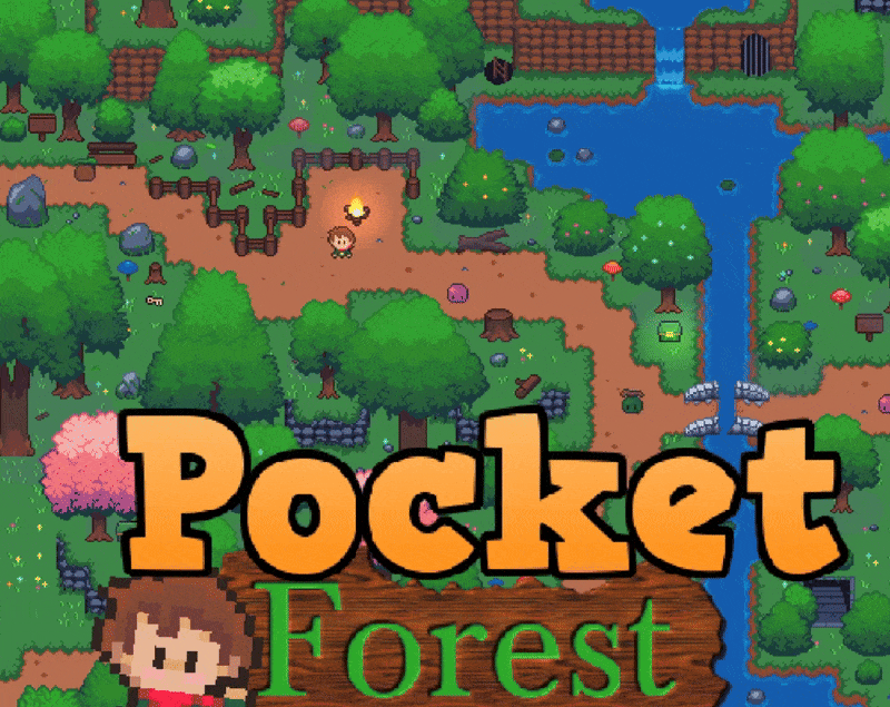 Pocket Forest – 16×16 Asset Pack by Sebbyspoons