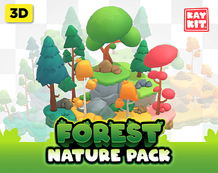 Doarlockgg rated KayKit - Forest Nature Pack - itch.io
