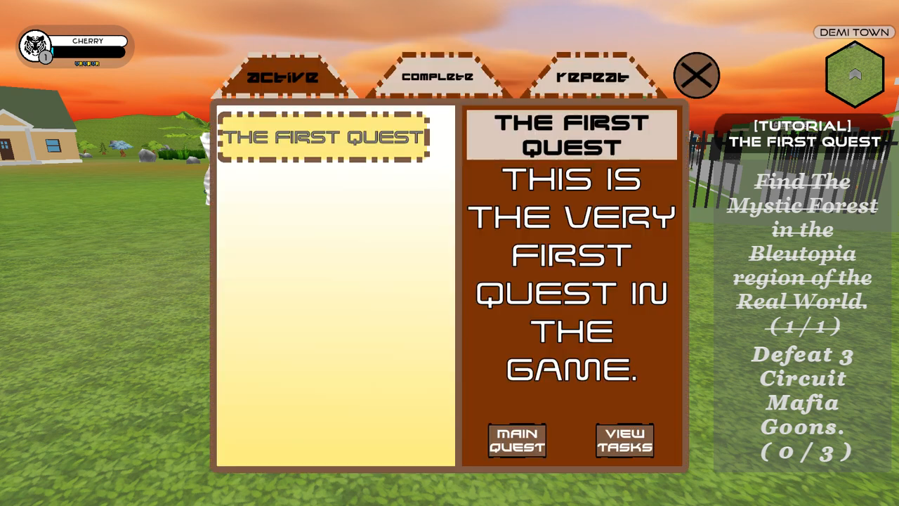 Quest Log - Virtual Monsters RPG by Codemaster Jamal