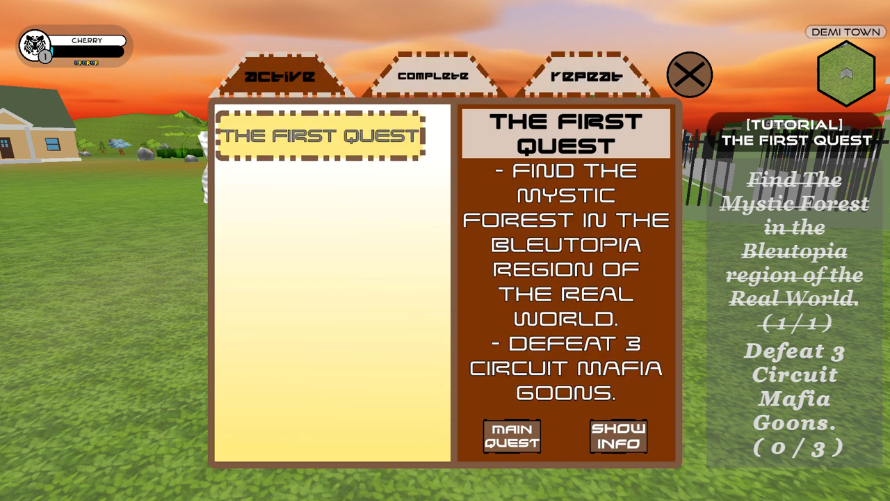 Quest Log - Virtual Monsters RPG by Codemaster Jamal