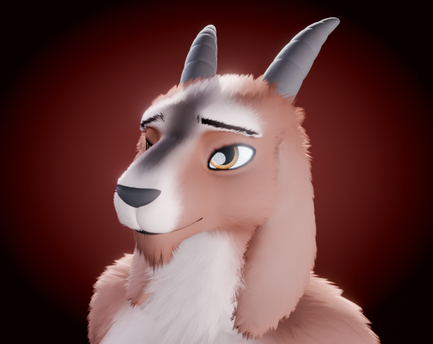 Goat Boy 3D Model by Maxnoward