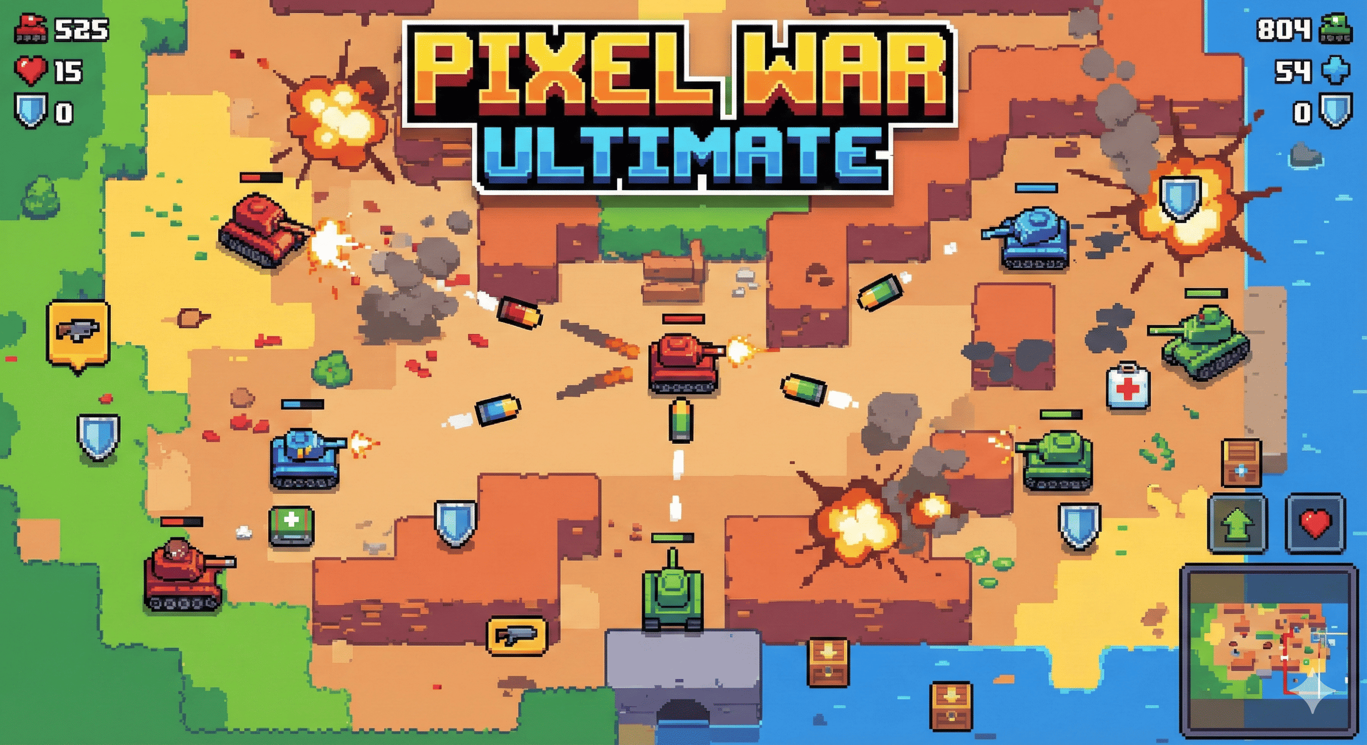 Pixel War Ultimate by nutef