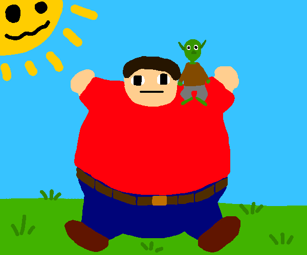 Goblin lunch by Mr. is a tough man, ZiPToN