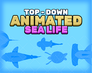 Rodrigo rated Animated top down sea life - itch.io