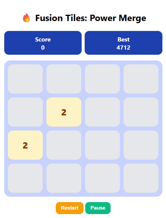 Fusion Tiles: Power Merge by 4min Games