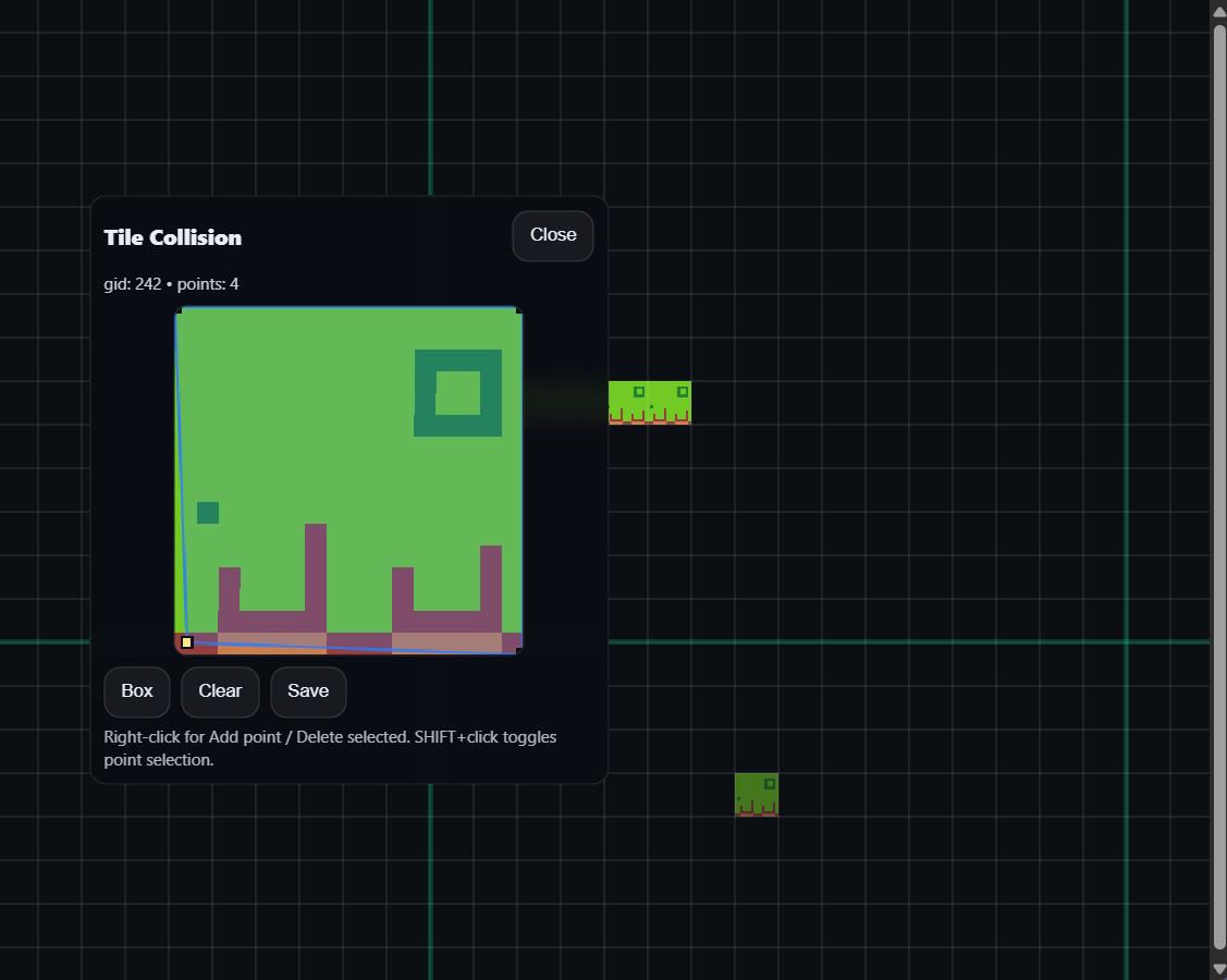 Tile Collision edit - Love2D Tile Map Editor by Recks Studio