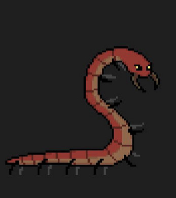 Pixel Art Boss – Centipede by HD Production